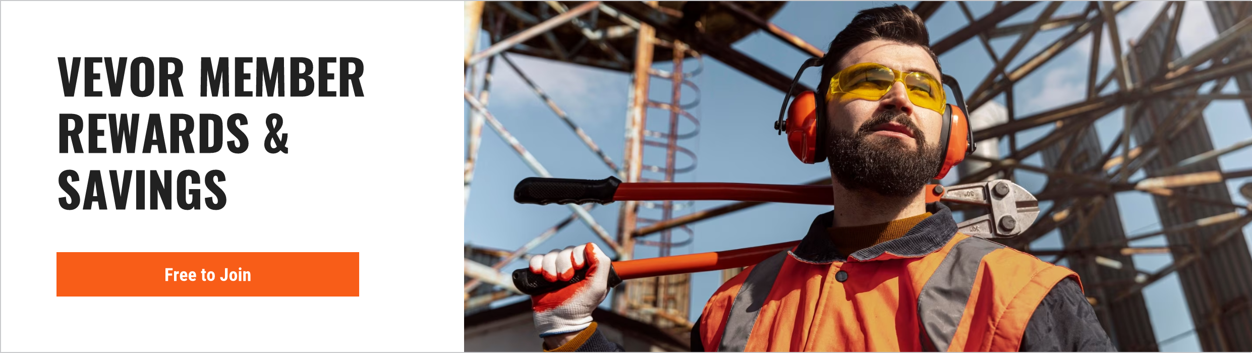VEVOR Member Program | Tougher tools, lower prices
