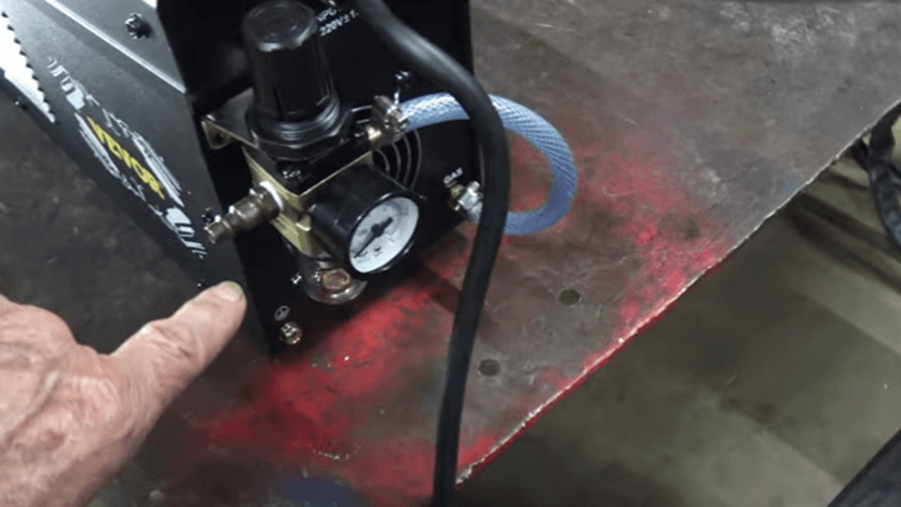 Non-Touch Pilot Arc Air Plasma Cutter 50A HF AC110/220V Review