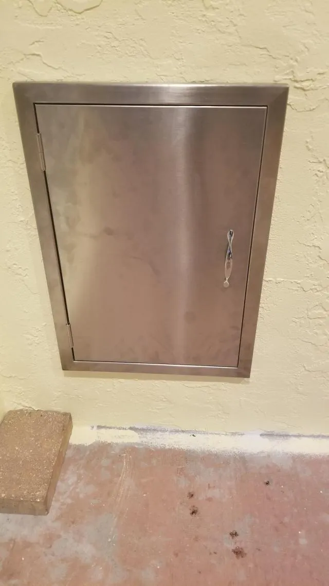 Plumbing Access Panel Strong Aluminum Access Panel With Lock, Concealed ...
